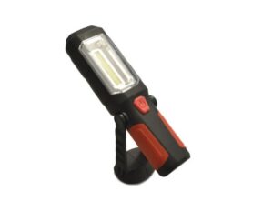 Linterna multifuncion led con iman y gancho + luz de emergencia AA ...